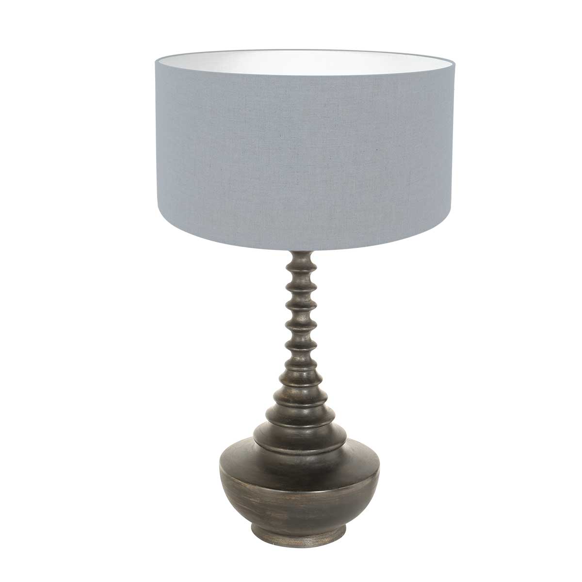 Lampe de table classique en forme d'anneau Anne Light & Home Bois ...